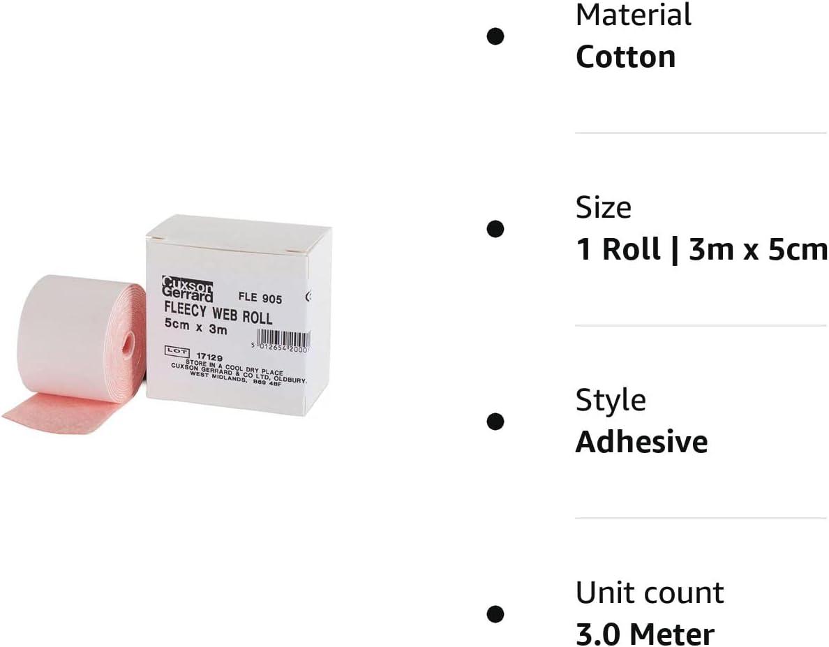 Fleecy Web Adhesive Roll 5cm x 3m 1 Roll | 3m x 5cm | Buy Now with Express International ...