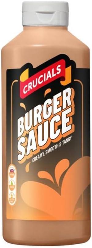 Condiment Bundle with Crucials Burger Sauce 3 Pack 500ml + Brightdale ...