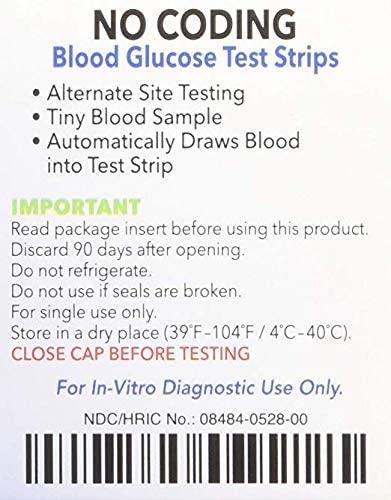 Prodigy Autocode Test Strips 100 ct. | Accurate Blood Glucose Testing ...