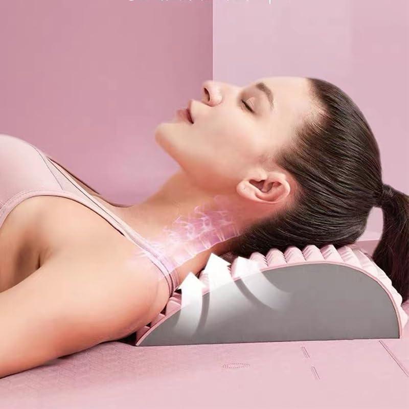 Jaizu Refresh Neck and Back Stretcher - Adjustable Posture Corrector ...