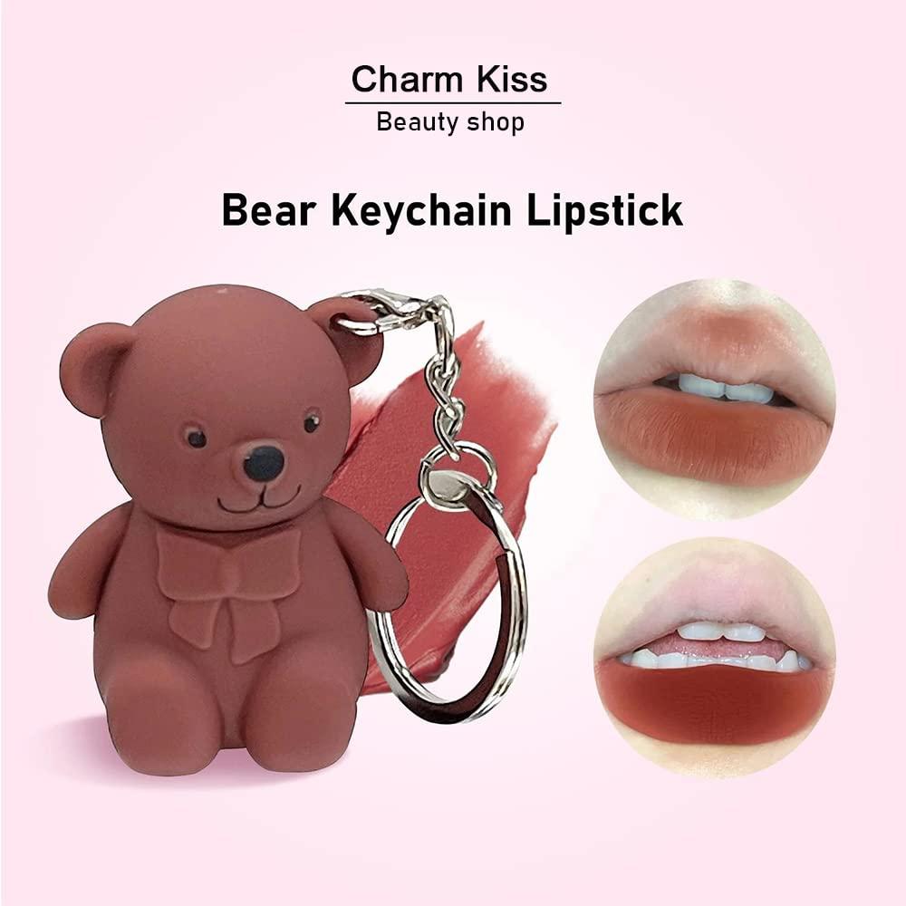 teddy bear shape lipstick
