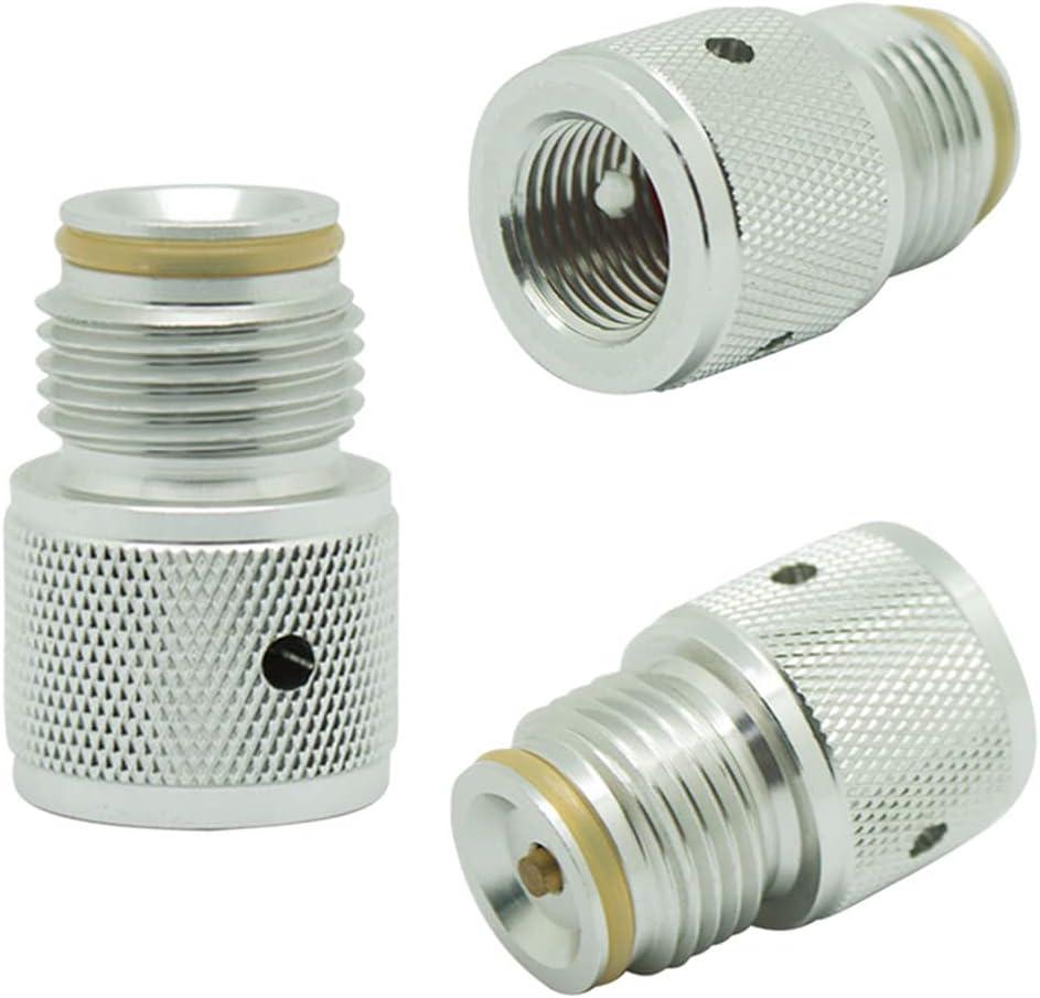 Manloney LLC Universal PCP Paintball CO2 Tank Fill Adapter to 12g 88g 90g CO2 Cartridge Capsule ...