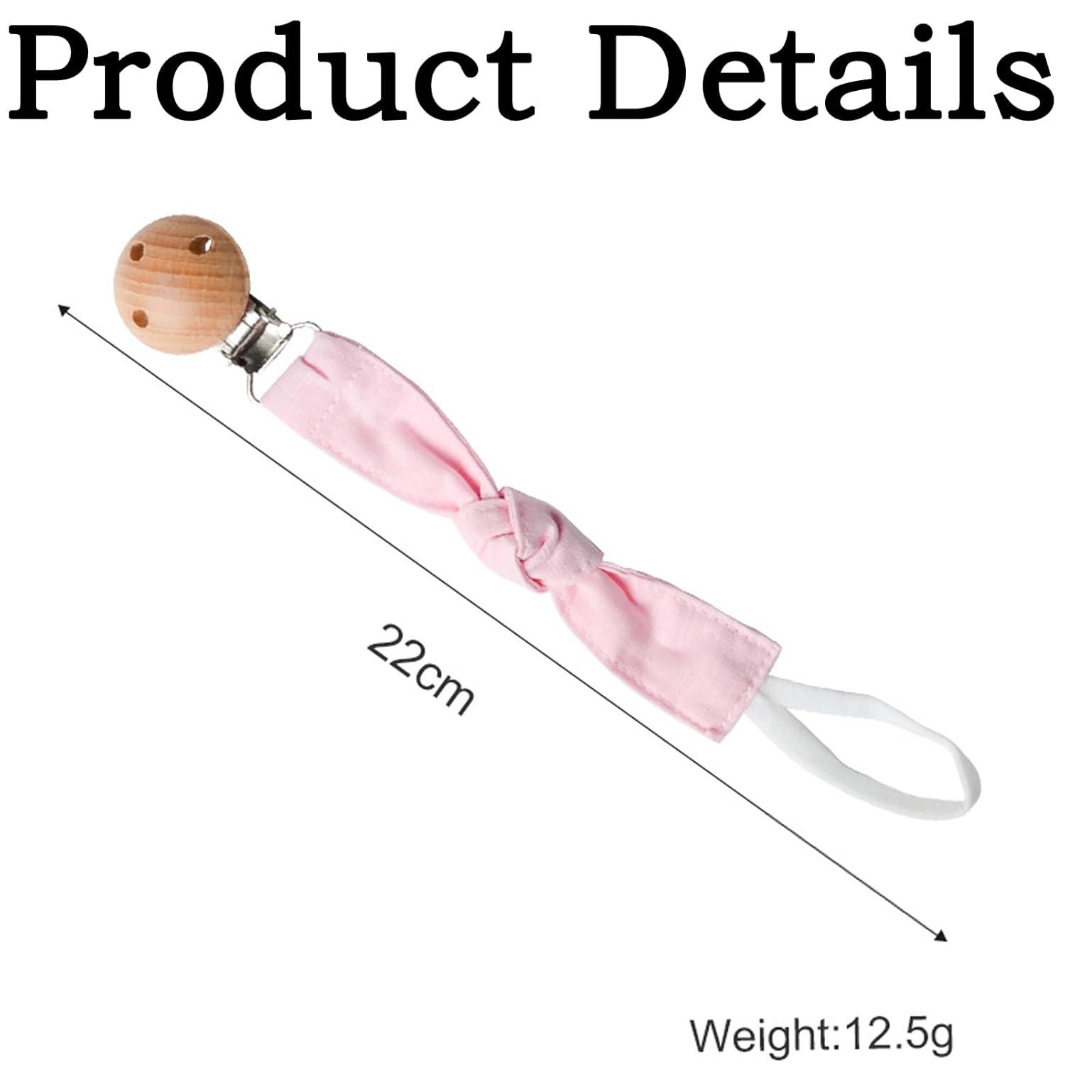 Personalized 2-Part Pacifier Chain for Boys & Girls | Cotton Baby ...