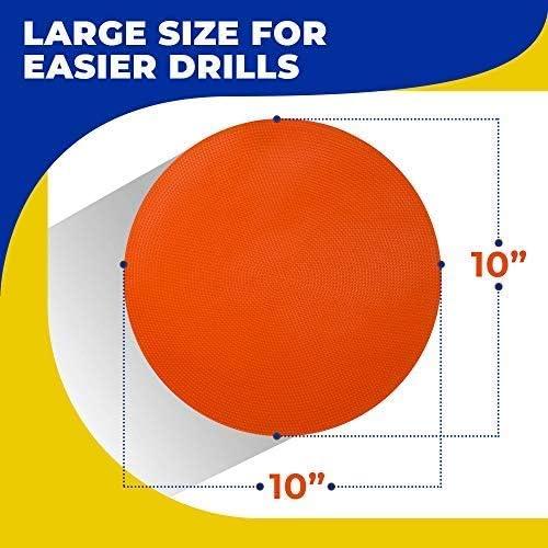 Savvy Life Poly Spot Markers - Set of 16 Multi-Colored Vinyl Spot ...
