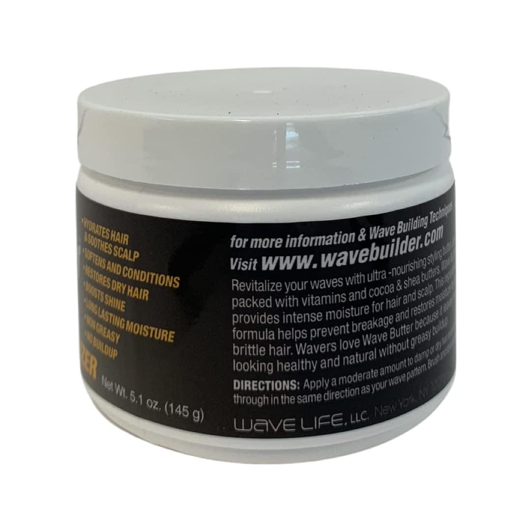 WaveBuilder Cocoa & Shea Wave Butter Moisture Revitalizer 4.8 oz - Pack of 2 | Buy Now with ...