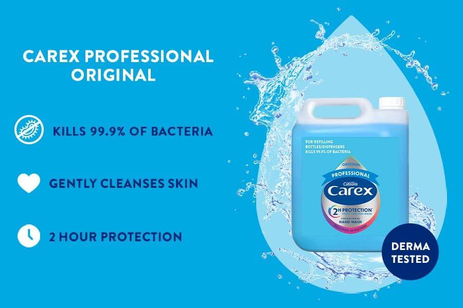 Carex Original Professional Antibacterial Hand Wash - Bulk Buy Eco ...