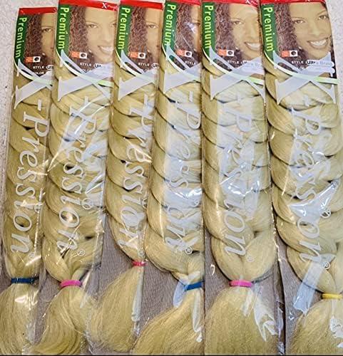 X-PRESSION - Kanekalon Ultra braid #613 (1pack) 613 Pack of 1 | Buy Now ...