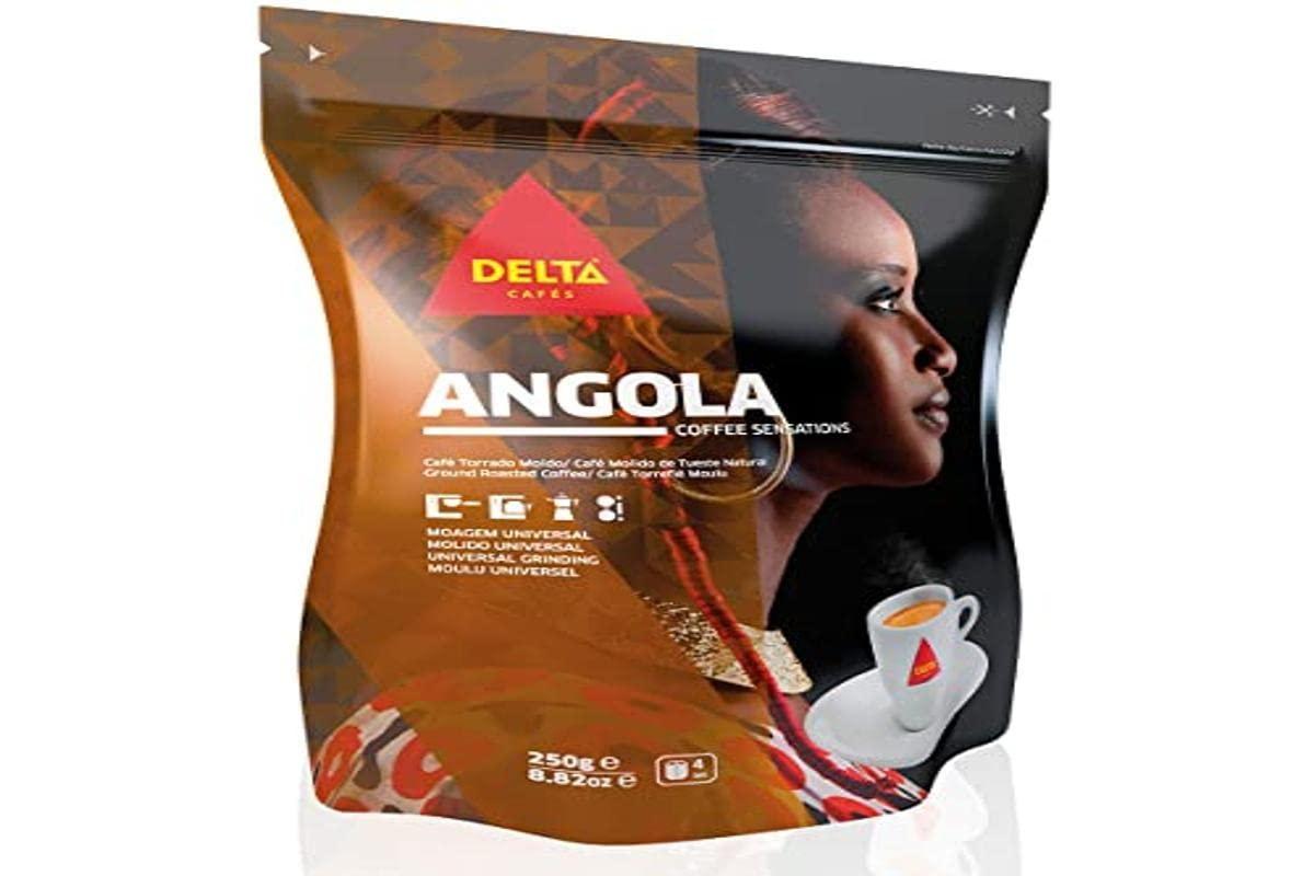Delta Ground Roasted Coffee from ANGOLA for Espresso Machine or Bag ...