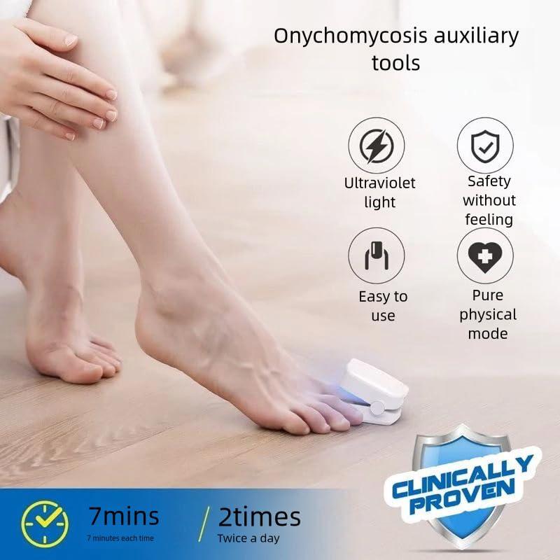 Nail Fungus Light for Toenails - Blue Light Therapy for Onychomycosis ...