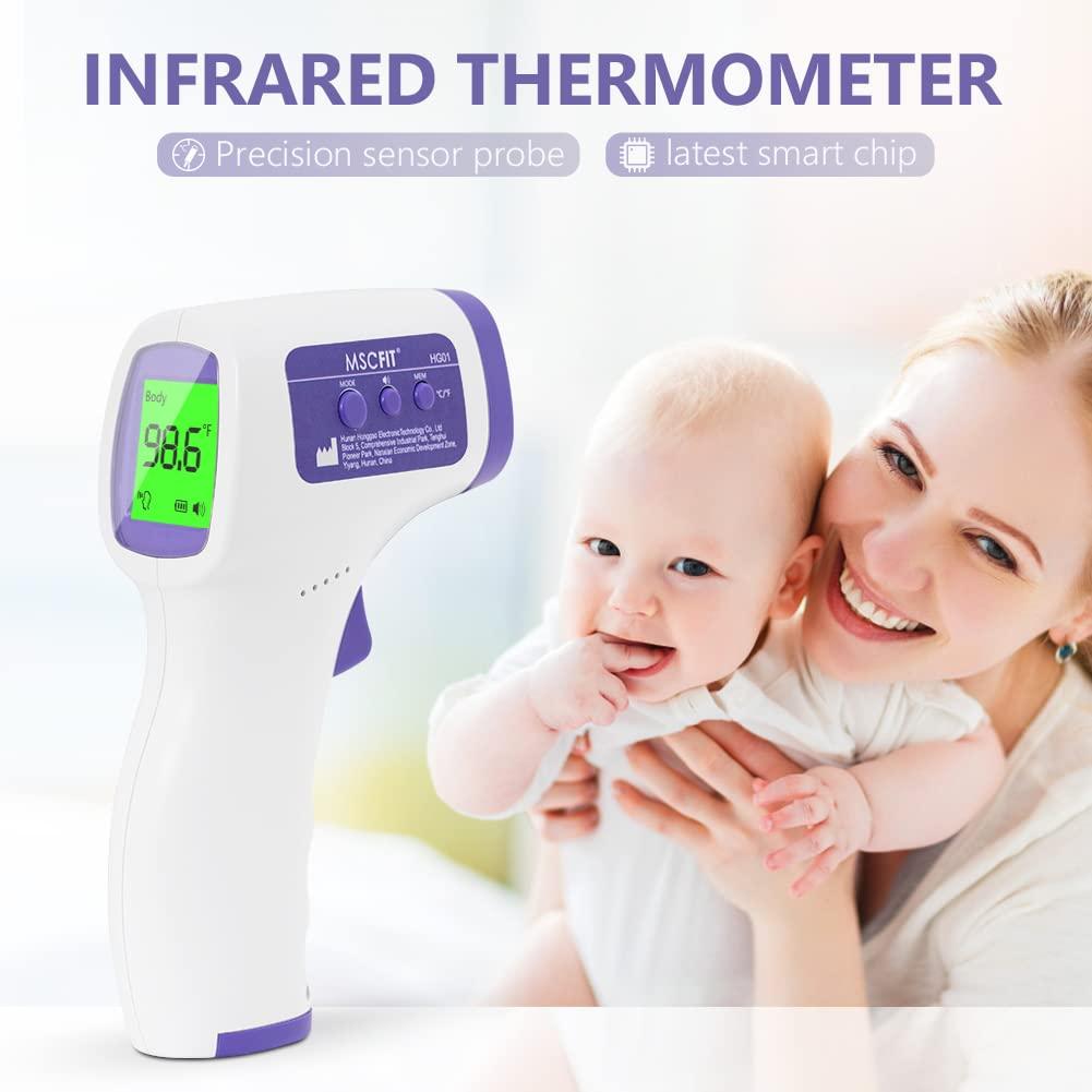 Non-Contact Digital Forehead Thermometer | Instant Accurate Infrared ...