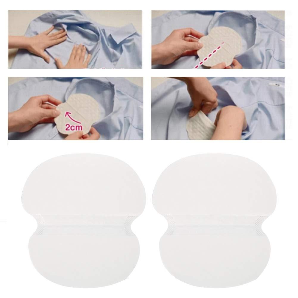 Disposable Armpit Sweat Pads - Cotton Antiperspirant Protection for ...