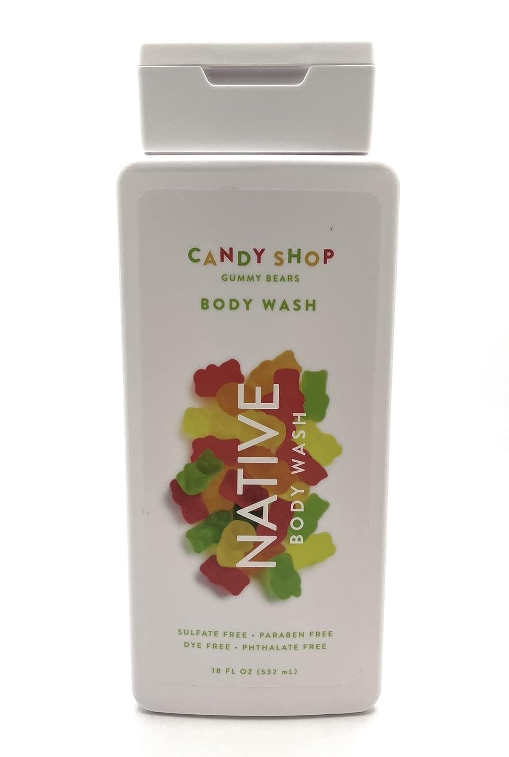 Candy Shop Native Collection Gummy Bears Body Wash 18 oz (Pack of 1 ...