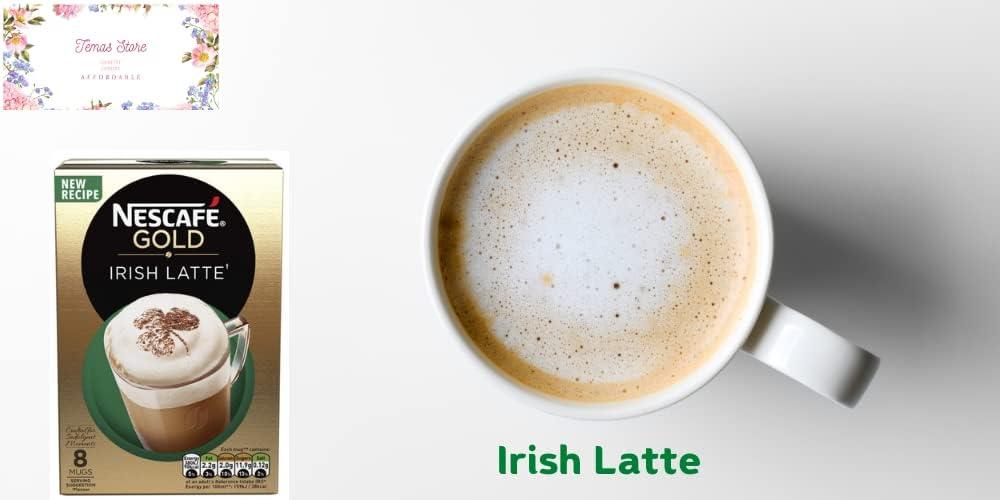 Temas Nescafe Gold Irish Latte Bundled with Reusable Coffee Cup Stirrer ...
