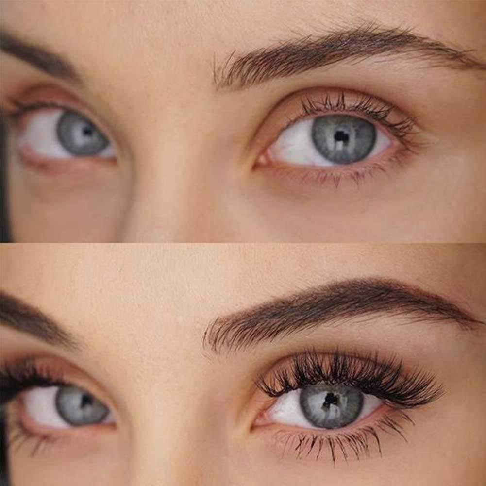 single row eyelashes