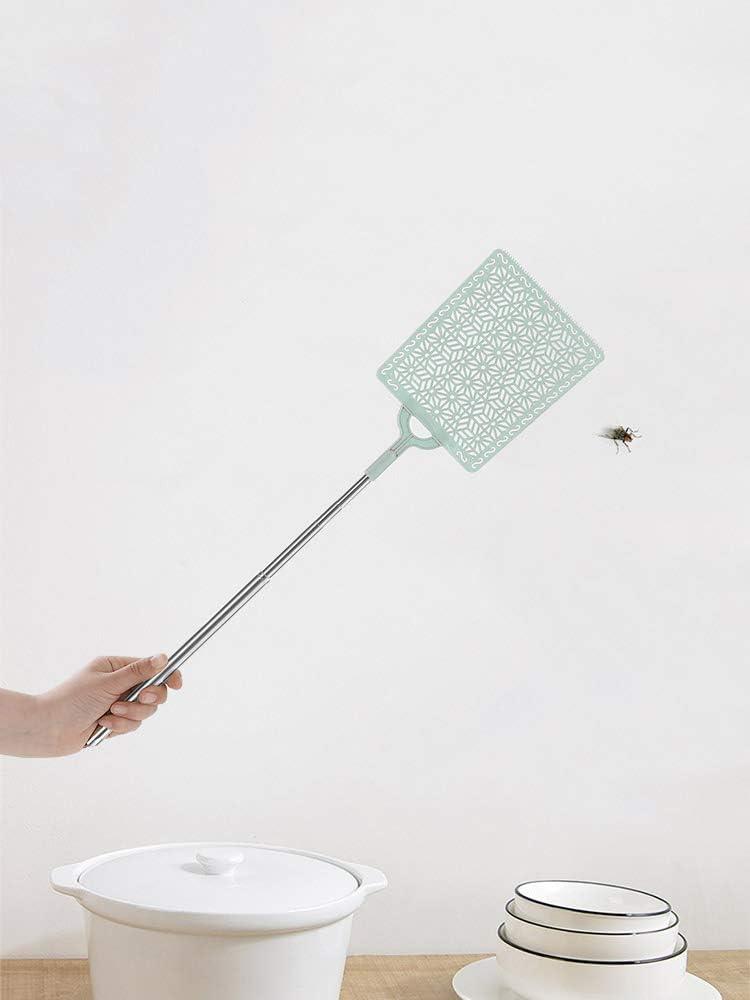 Aracoware 2 PCS Large Extendable Fly Swatter Set - Telescopic Stainless ...