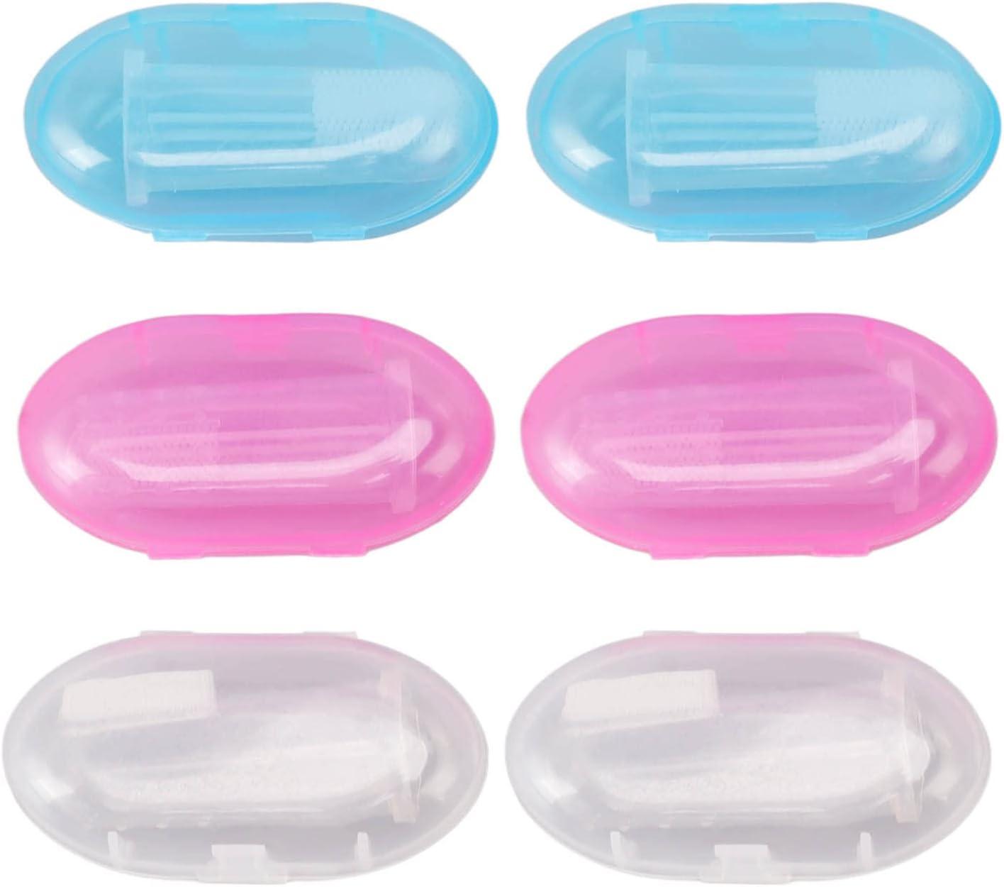 Finger Toothbrushes for Toddlers - Safe & BPA-Free | 6-Pack with ...