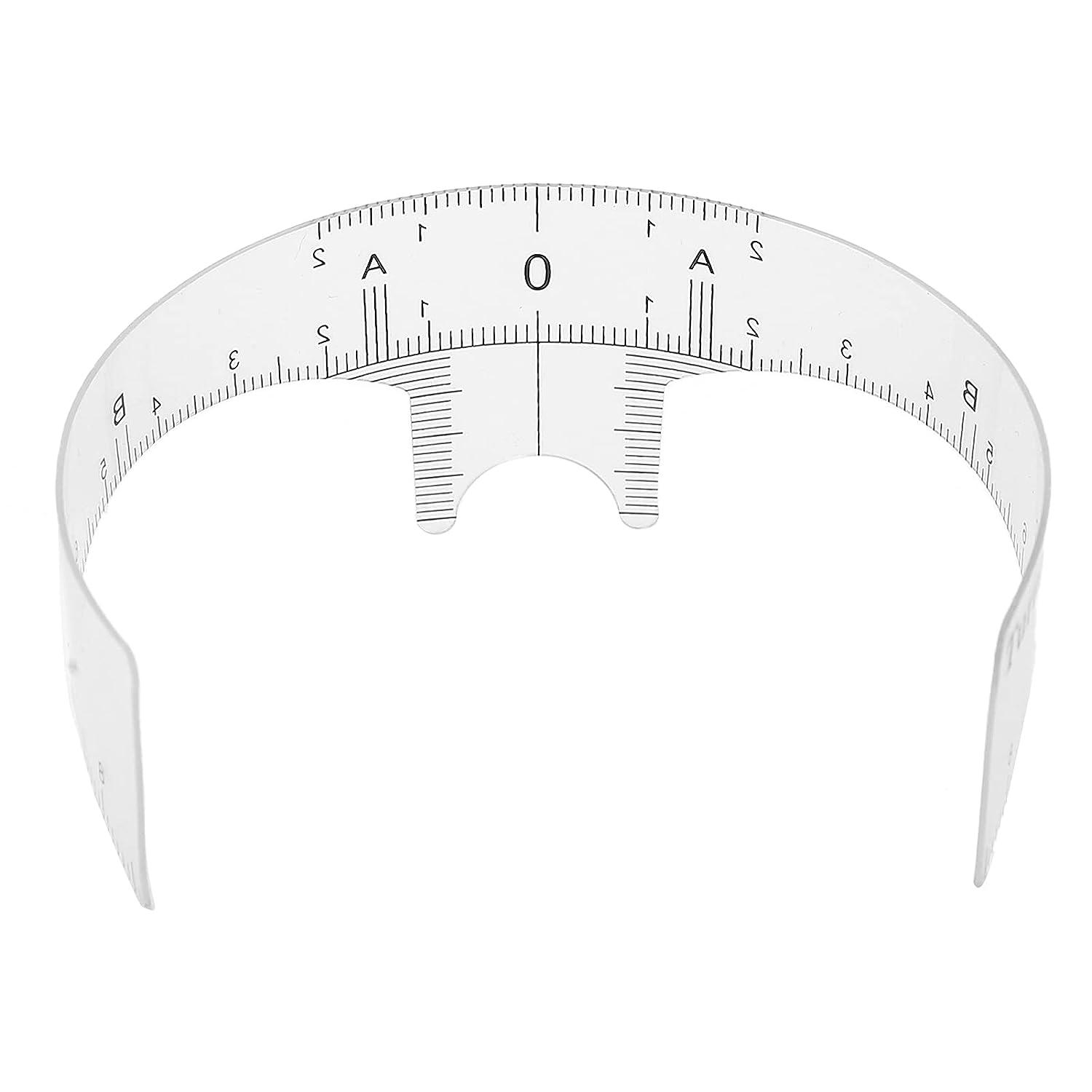 Symmetrical Balance Tattoo Eyebrow Ruler and Nose Positioning Stencil ...