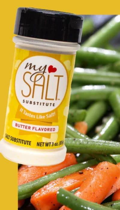 MySALT Butter Flavored Salt Substitute - 100% Salt Free Seasoning for ...
