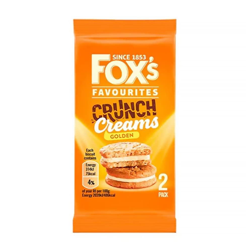Fox s Golden Crunch Creams Biscuits Twinpack 48's | Buy Now with ...