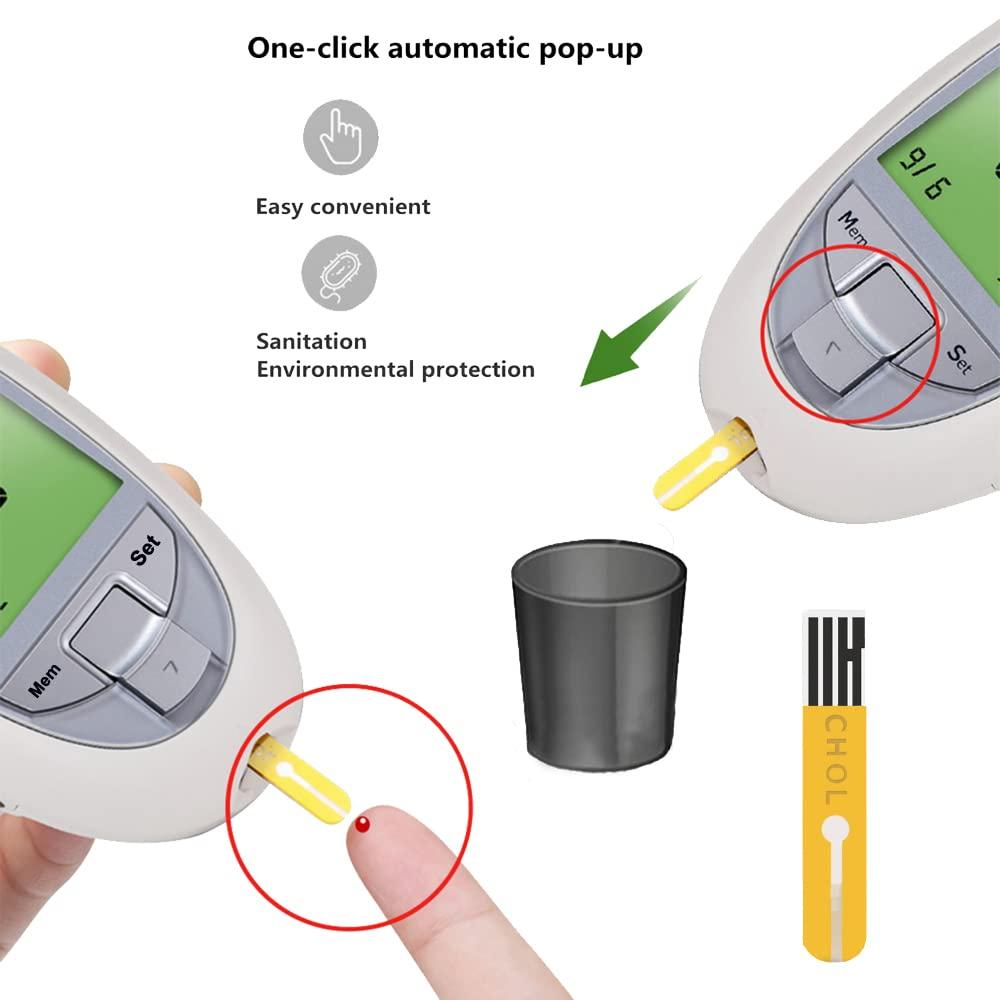 Hnxxyisite Multifunction Home Total Cholesterol Meter Kit - Monitor and ...