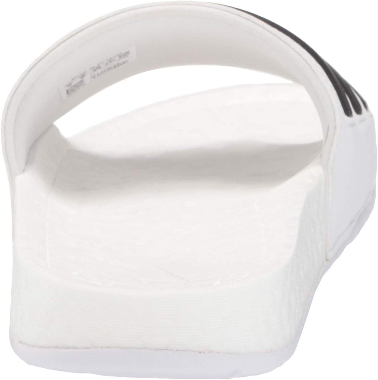 adidas Adilette Boost Slides Sandal - Unisex - White/Black - Size 12W ...