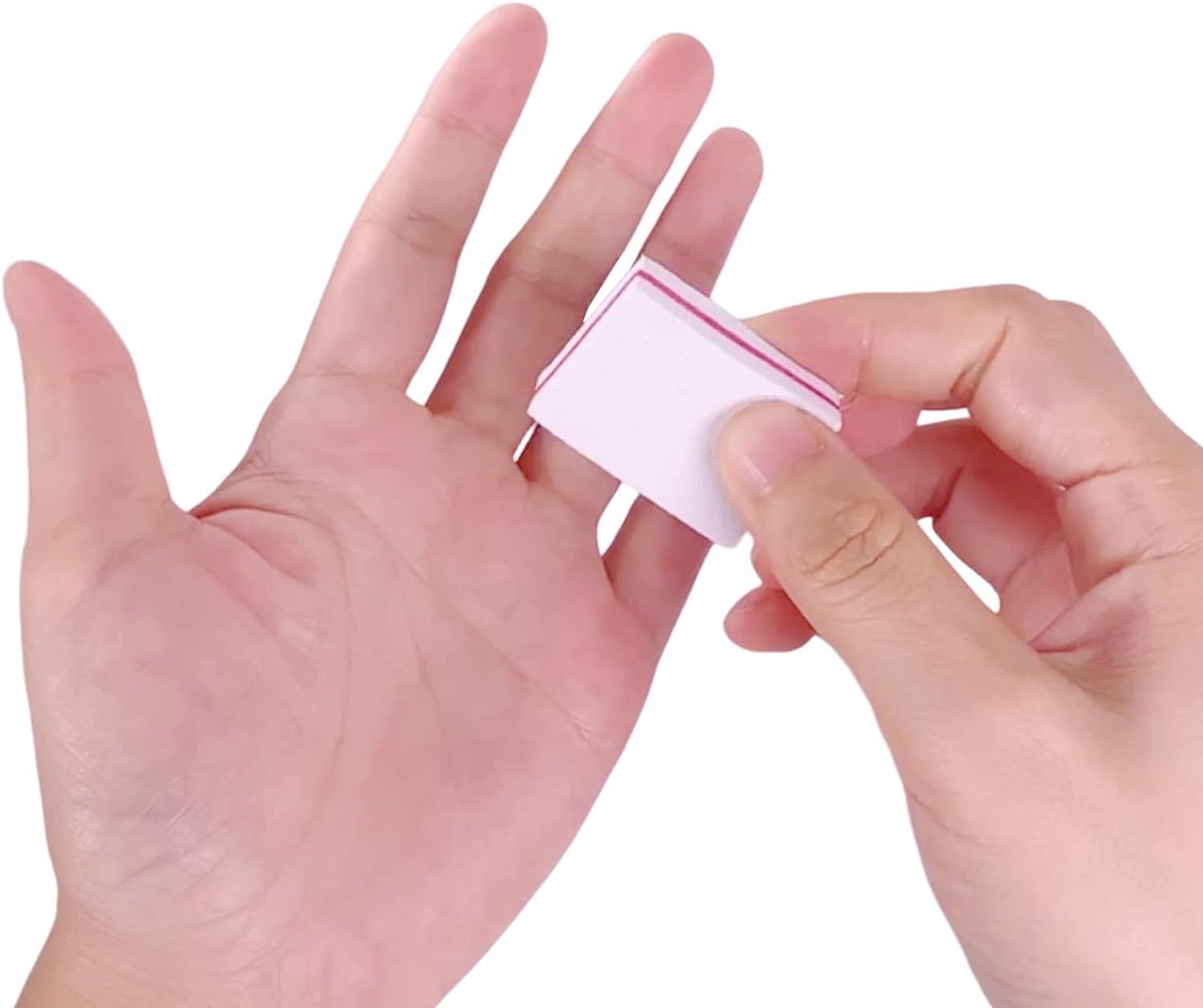 Mini Nail Buffer Blocks (50 Pack) for Acrylic and Natural Nails - 100/ ...