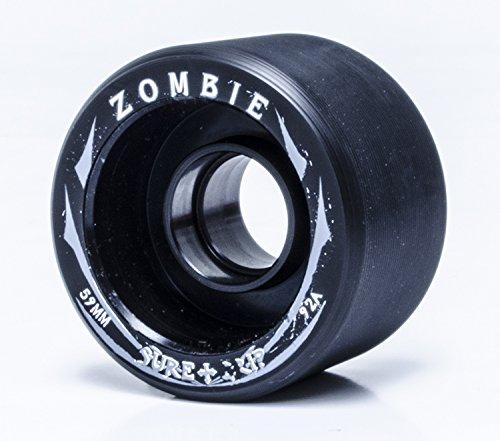 Sure-Grip Zombie Wheels Low 59mm 4 Pack Black 92A - Premium Roller ...