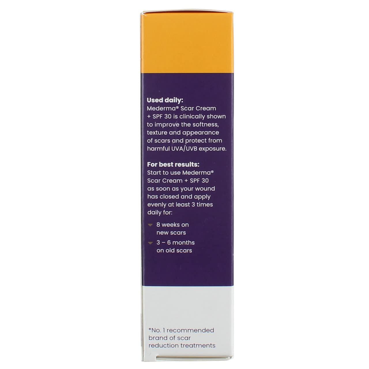 Mederma Scar Cream Plus SPF 30 (20g) - 0.7 Ounce | Fade Scars with Sun ...