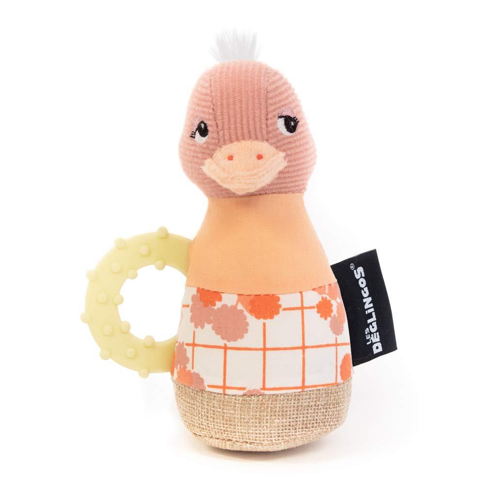 Deglingos 31100S Maracas Pomelos - Safe Ostrich Teething Ring for ...