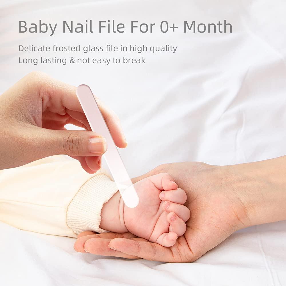 Baby Nail Clippers Set with Cute Case - Infant Manicure Pedicure Kit ...