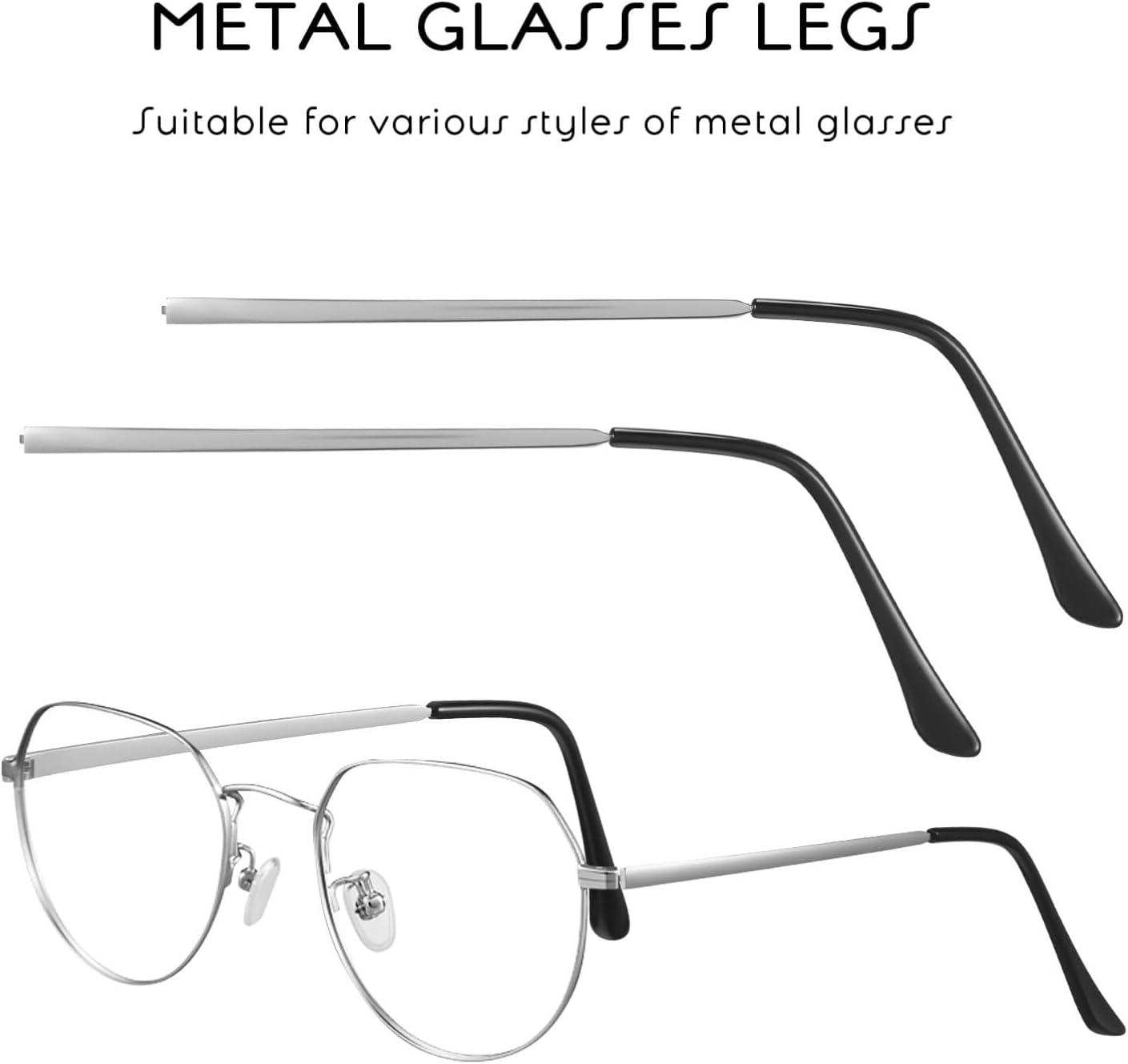 Lurrose Eyeglass Temple Replacement | Durable DIY Eyeglass Legs ...
