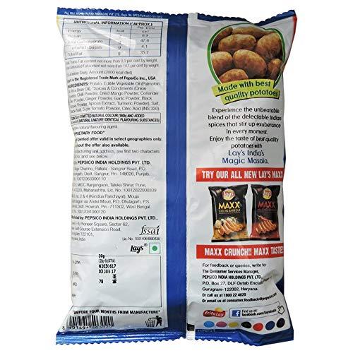 Great Bazaar Lays India's Magic Masala 52g (6 Pack) - Authentic Indian ...