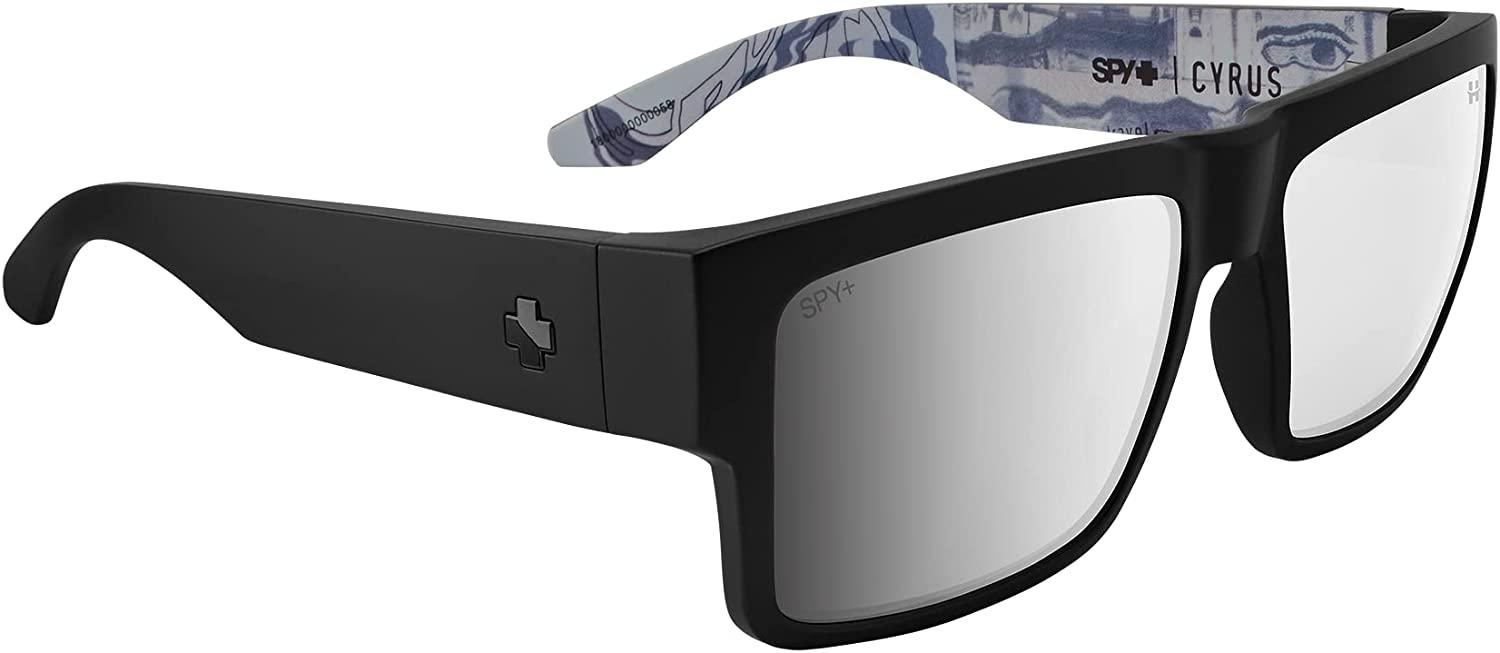 SPY Optic Cyrus Square Sunglasses with Color-Enhancing Lenses - Eye ...