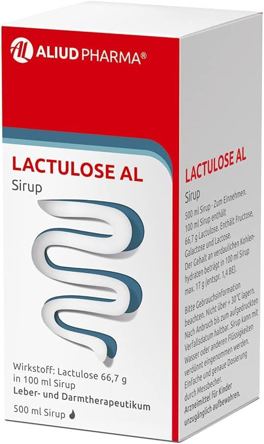 ALIUD PHARMA Lactulose AL Syrup 500 ml | Effective Osmotic Laxative for ...