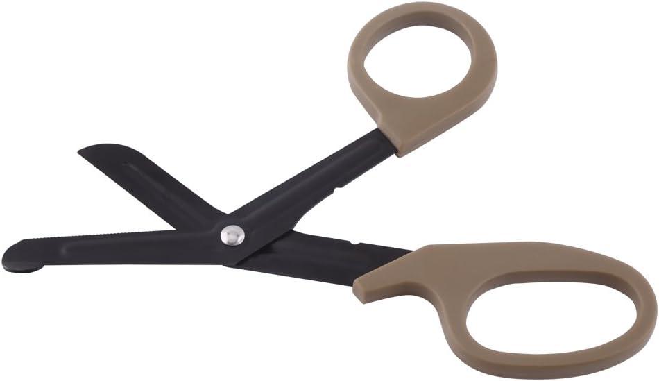 Medical Bandage Scissors Stainless Steel EMT and Trauma Scissors Bent ...