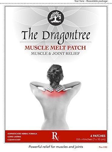 Dragontree Apothecary Muscle Melt Patch - Natural Pain Relief Patch ...