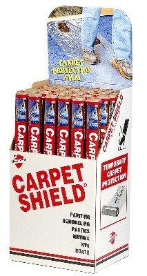 Surface Shields CS2450W 24 X 50' Clear Carpet Shield - Protection for ...