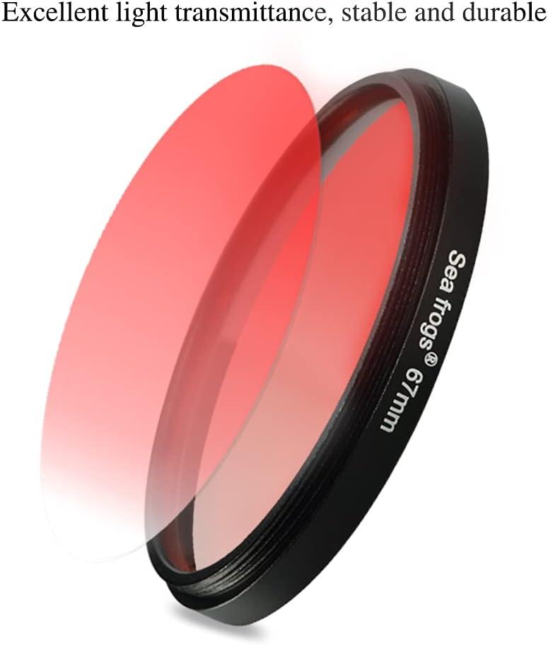 Seafrogs Red Diving Filter 67mm for Underwater Housings | Enhance ...