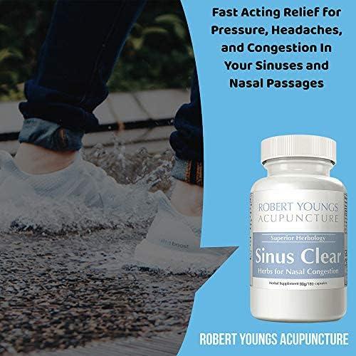 SinuClear 180 Capsules - Maximum Strength Nasal and Sinus Congestion ...