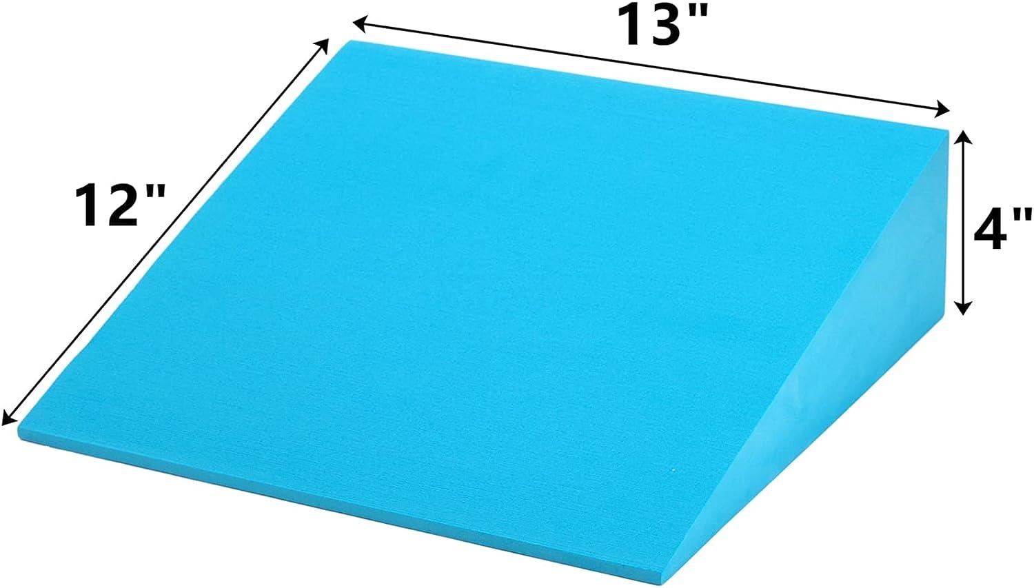 DEAYOU 2 Pack Yoga Foam Wedge 13" EVA Foam Incline Wedge Stretch Slant ...