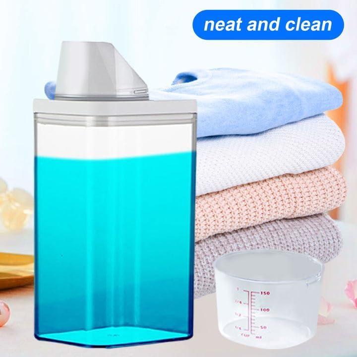 mumisuto 1100ml Laundry Detergent Storage Airtight Detergent Dispenser ...