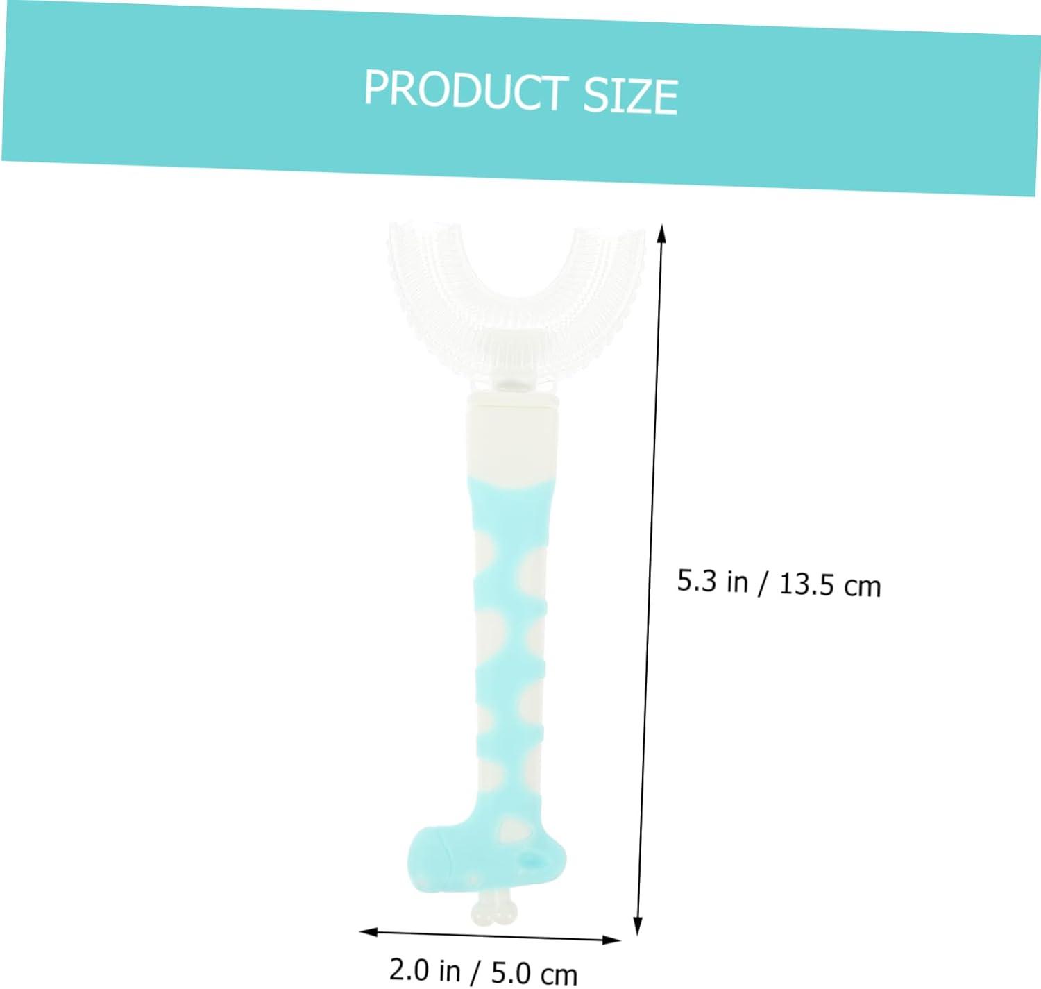 Shop Minkissy 6-Piece U-Design Children s Manual Toothbrush Set | Soft ...