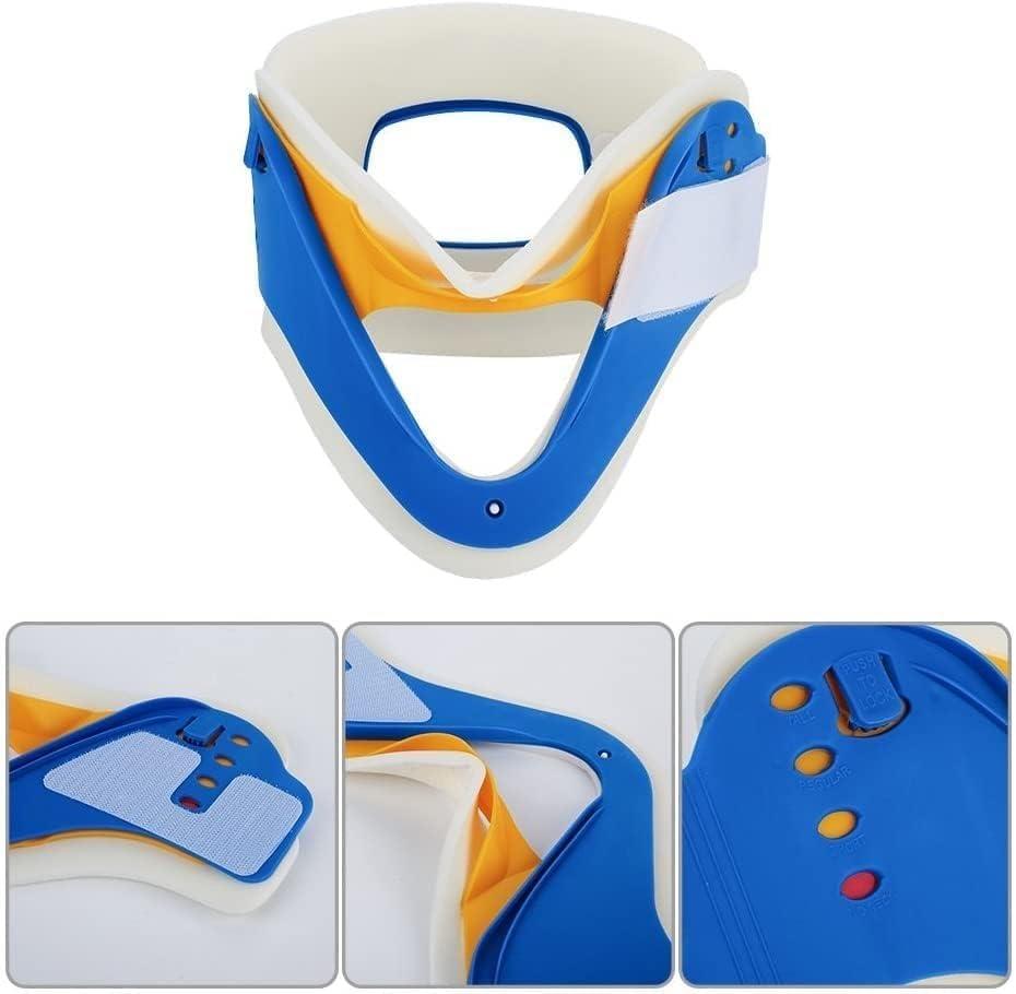 SAFWEL Adjustable Neck Brace for Cervical Traction - Soft Polymer Neck ...