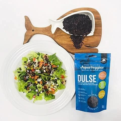 Organic Atlantic Dulse Flakes 4 oz - Hand-Harvested & Sun-Dried - Rich ...