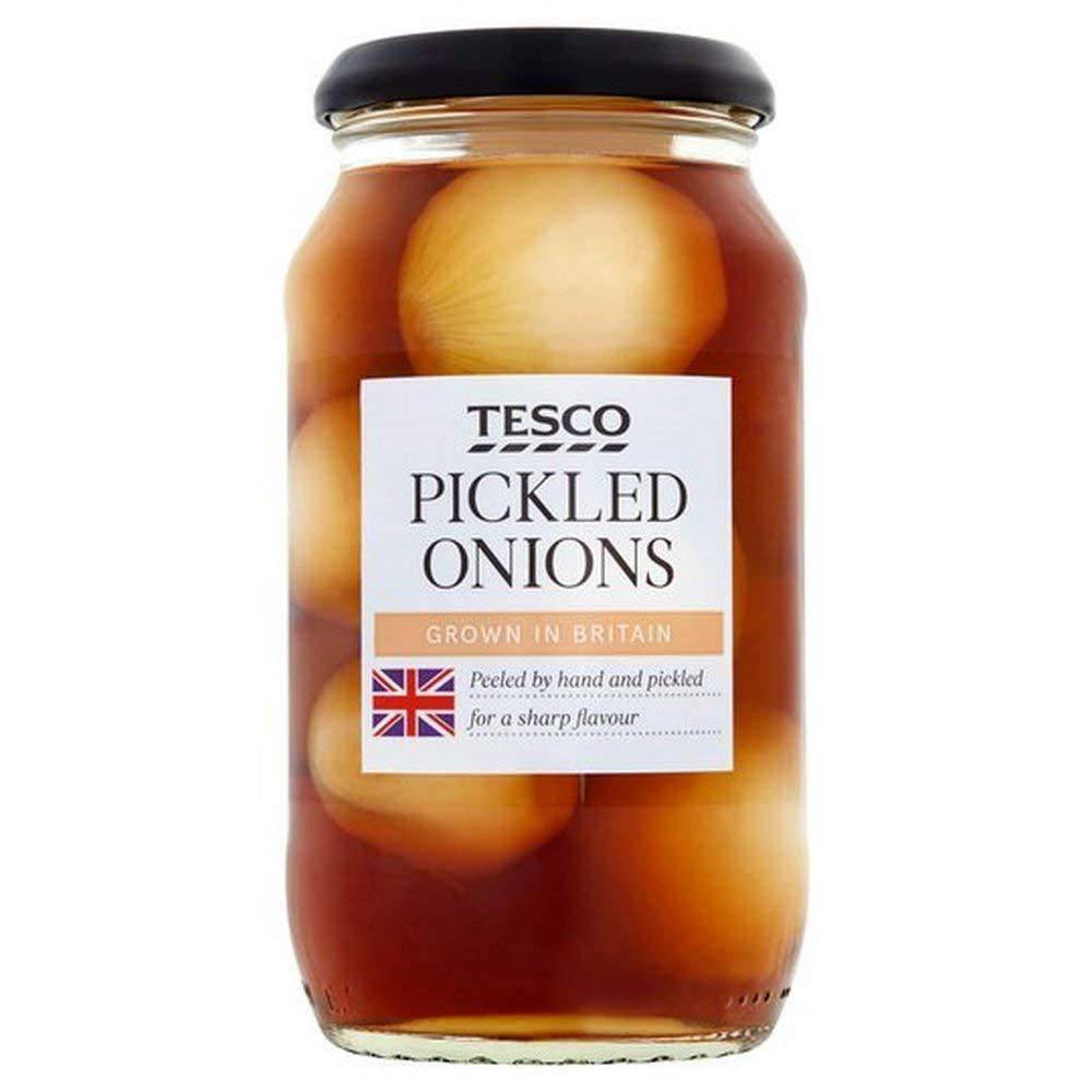 Buy Tesco Pickled Onions 440g - Authentic British Flavor International ...