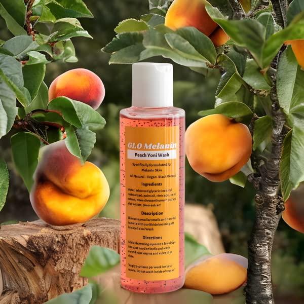 Peach Yoni Wash with Aloe Vera - pH Balanced Feminine Hygiene Soap for ...