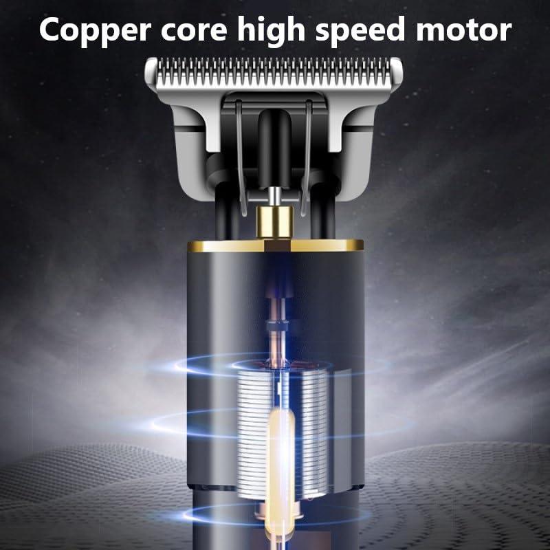 Professional Cordless Hair Clippers - 3 IN 1 Electric Fade Trimmer ...