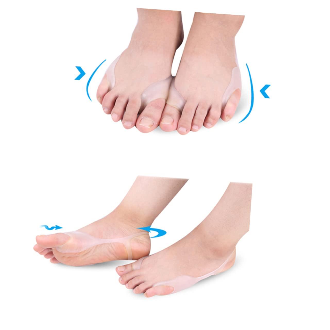 Hemoton Care Transparent Hallux Bunion Toe Belt - Foot Pedicure ...