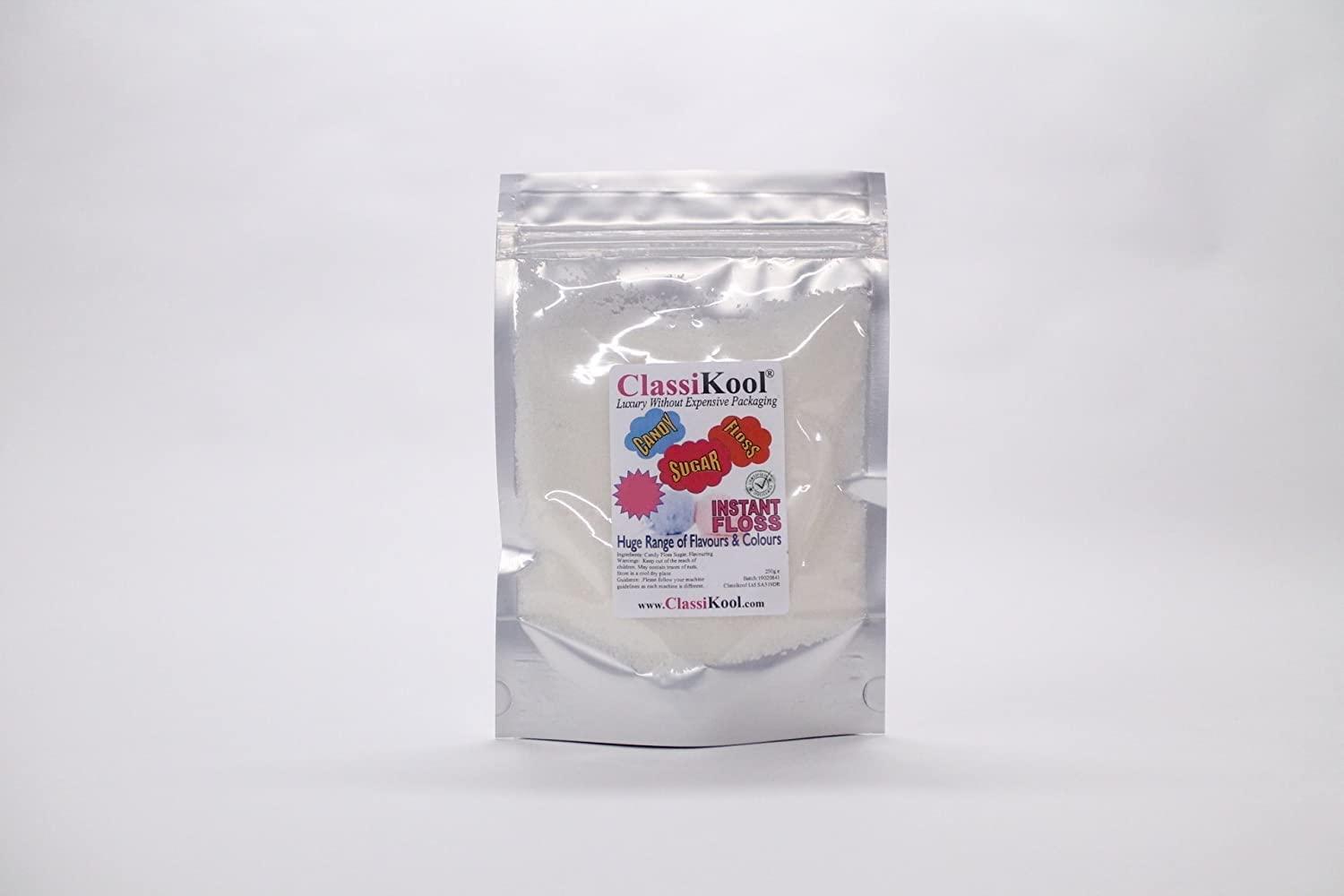 Classikool 250g White White Chocolate Candy Floss Sugar for Machines | Buy Now with Express ...