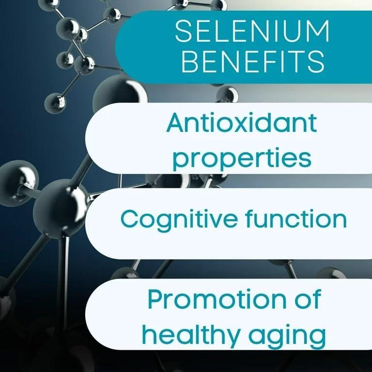 Copper 5mg Zinc 40mg Selenium 200mcg 3 in 1 Multi-Mineral Supplement ...